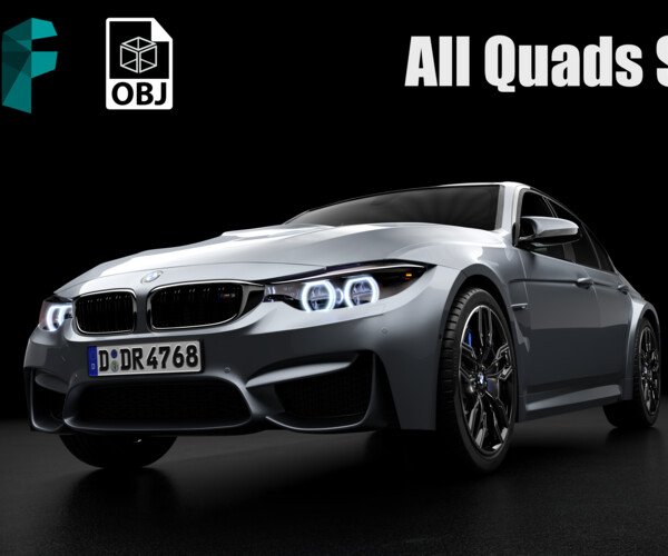 ArtStation - BMW M3 Sub D Model | Resources