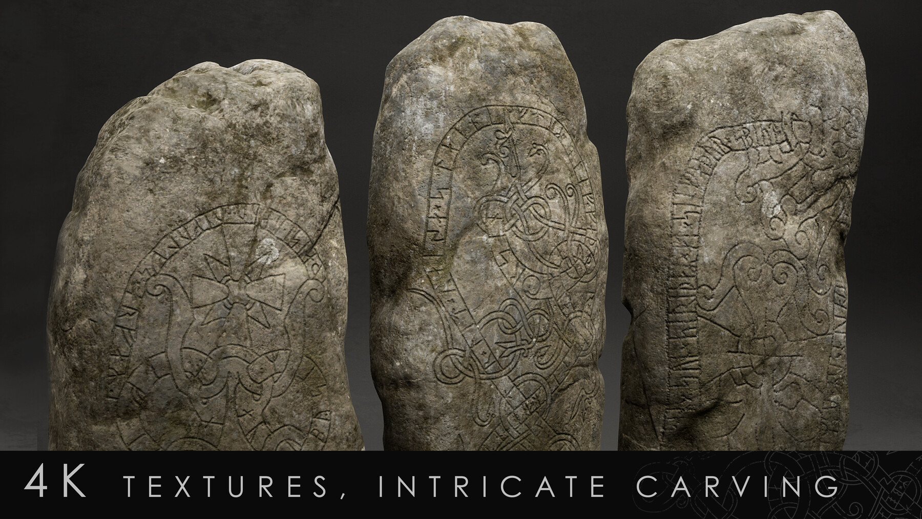ArtStation - Viking Stones Kit (Game Ready) | Game Assets