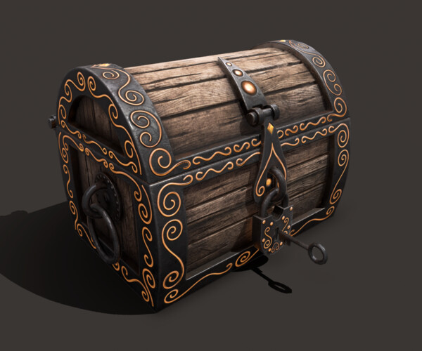 ArtStation - Magic chest | Game Assets