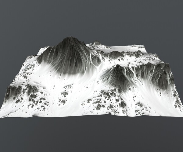 ArtStation - Snow Mountain | Game Assets