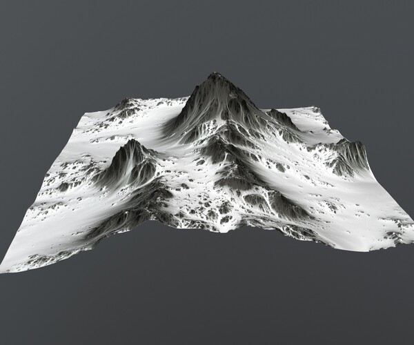 ArtStation - Snow Mountain | Game Assets