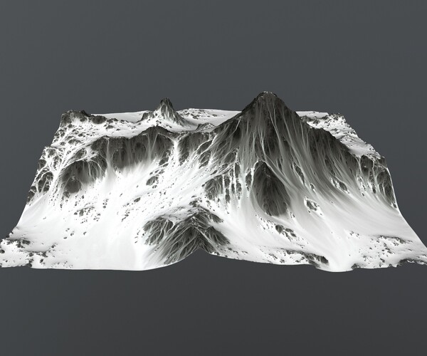 ArtStation - Snow Mountain | Game Assets