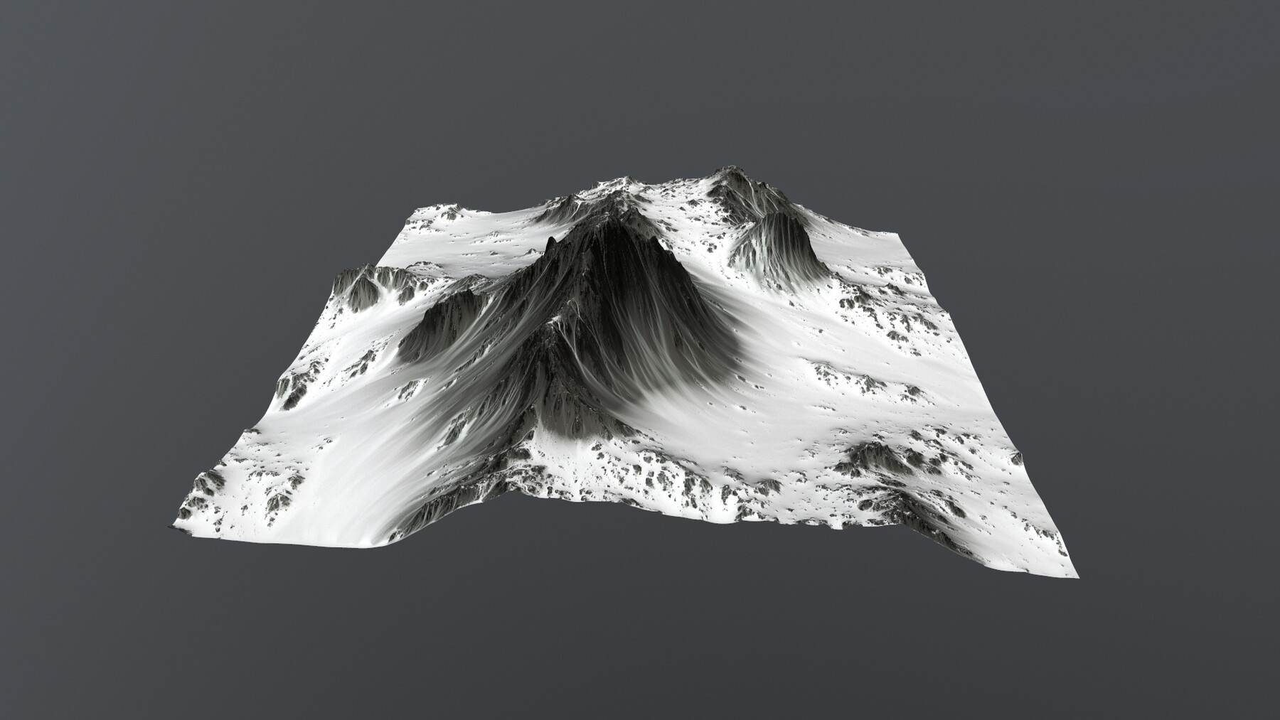 ArtStation - Snow Mountain | Game Assets