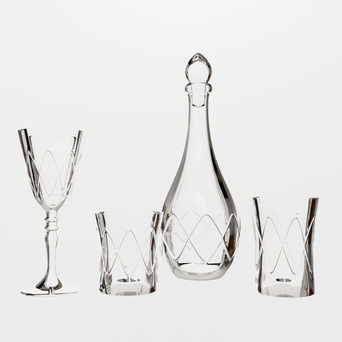 ArtStation - Glass Set | Resources