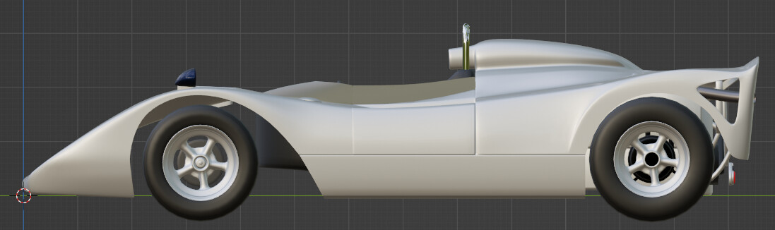 ArtStation - NISSAN R383 RACING CAR in 1970 Solidbody | Game Assets