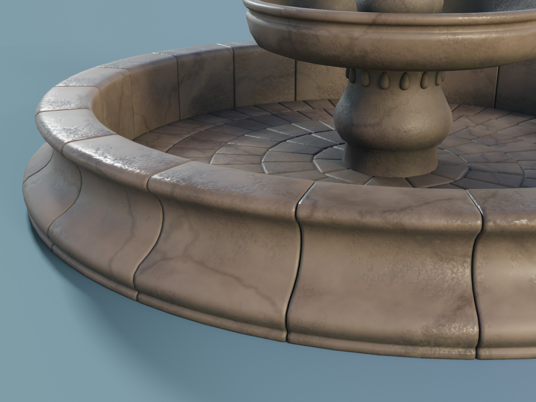 ArtStation - Marble Fountain | Game Assets