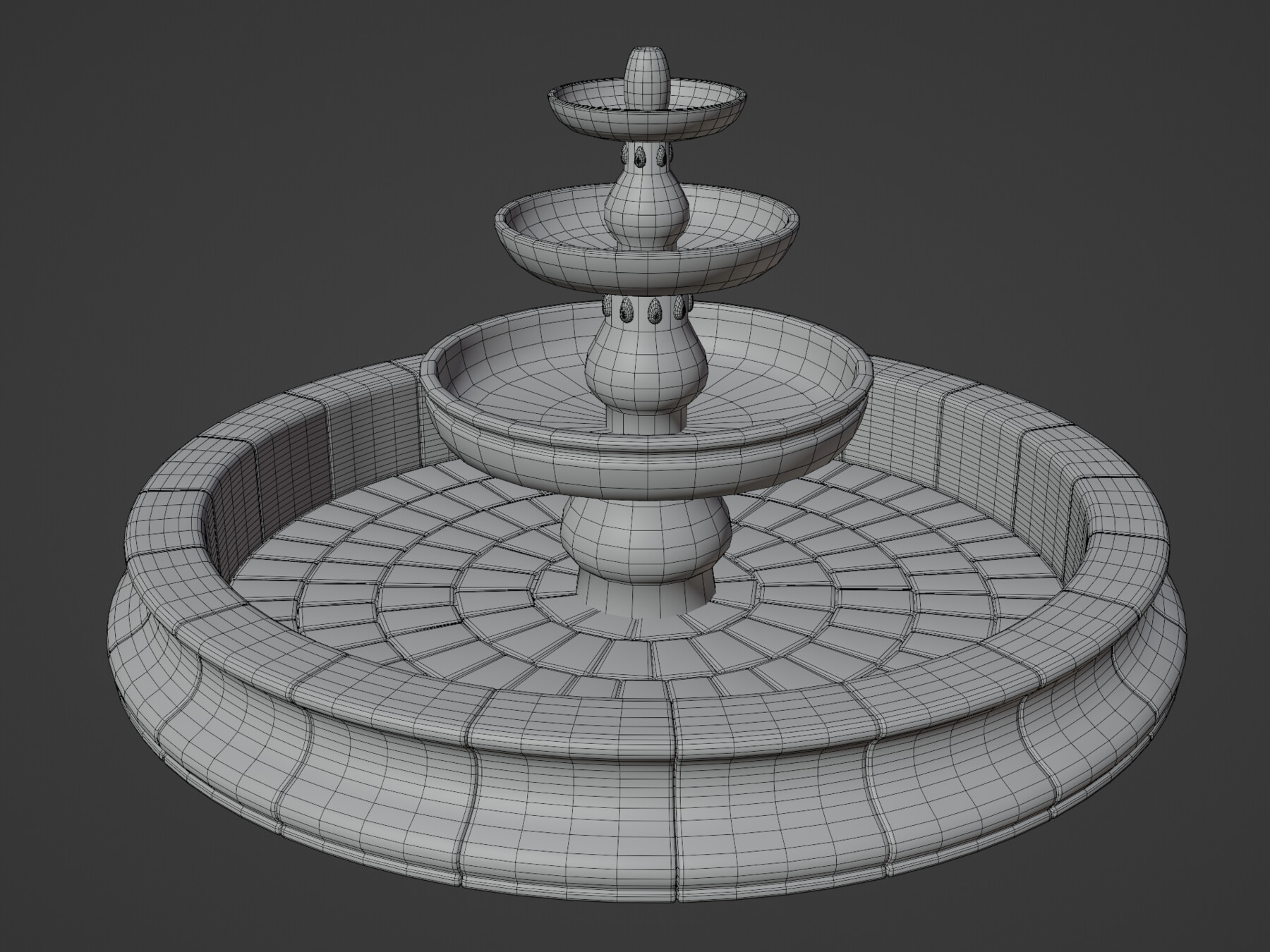 ArtStation - Marble Fountain | Game Assets