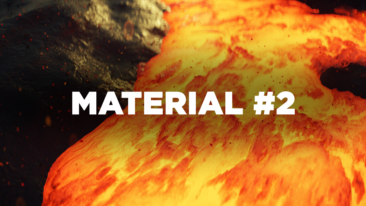 ArtStation - Animated Lava / Cinema 4d & Octane | Resources