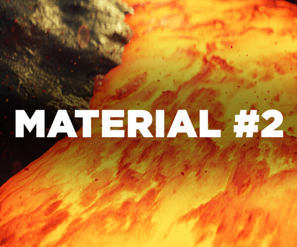 ArtStation - Animated Lava / Cinema 4d & Octane | Resources