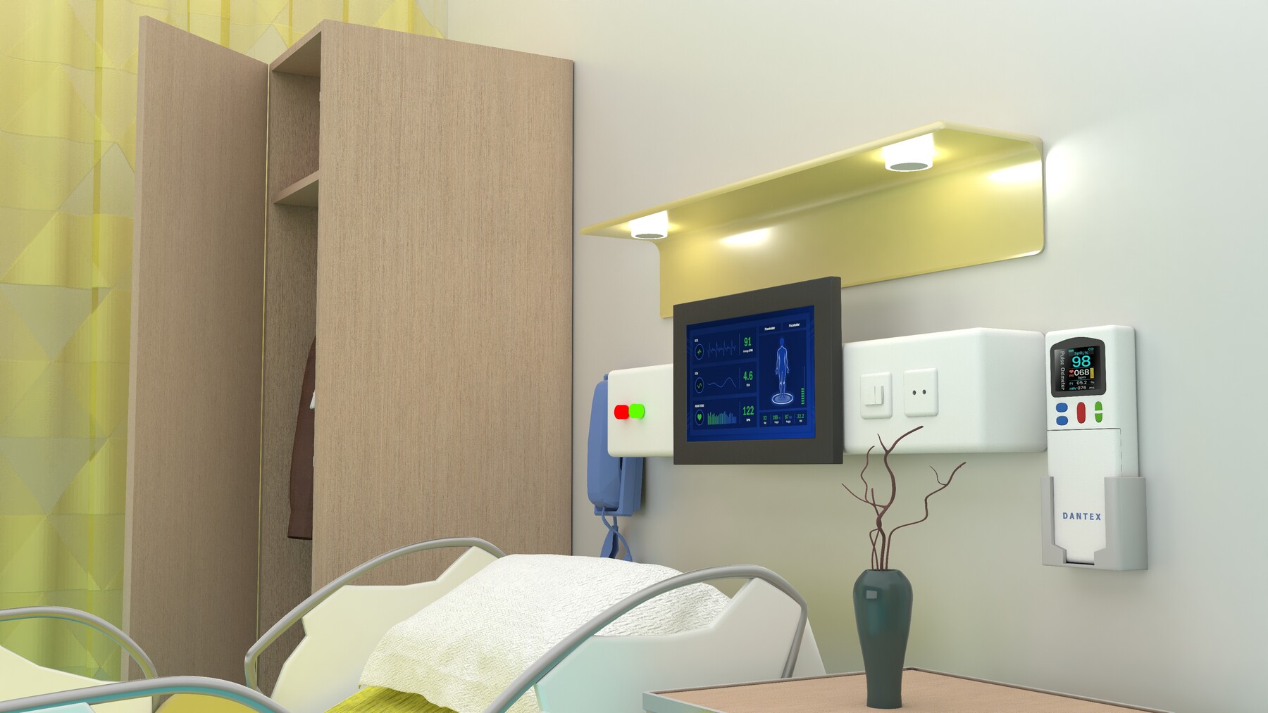 ArtStation - Hospital Ward 4 | Resources