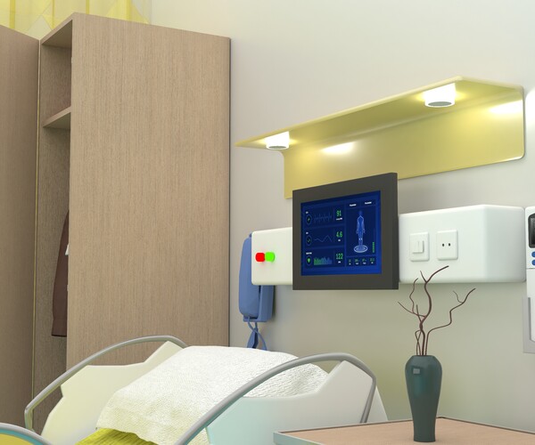 ArtStation - Hospital Ward 4 | Resources