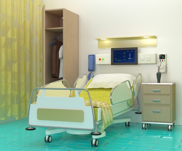 ArtStation - Hospital Ward 4 | Resources