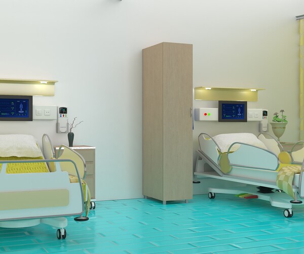 ArtStation - Hospital Ward 4 | Resources