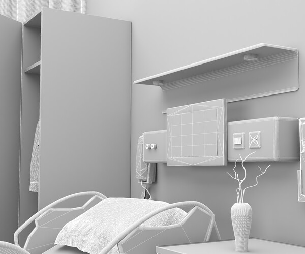 ArtStation - Hospital Ward 4 | Resources