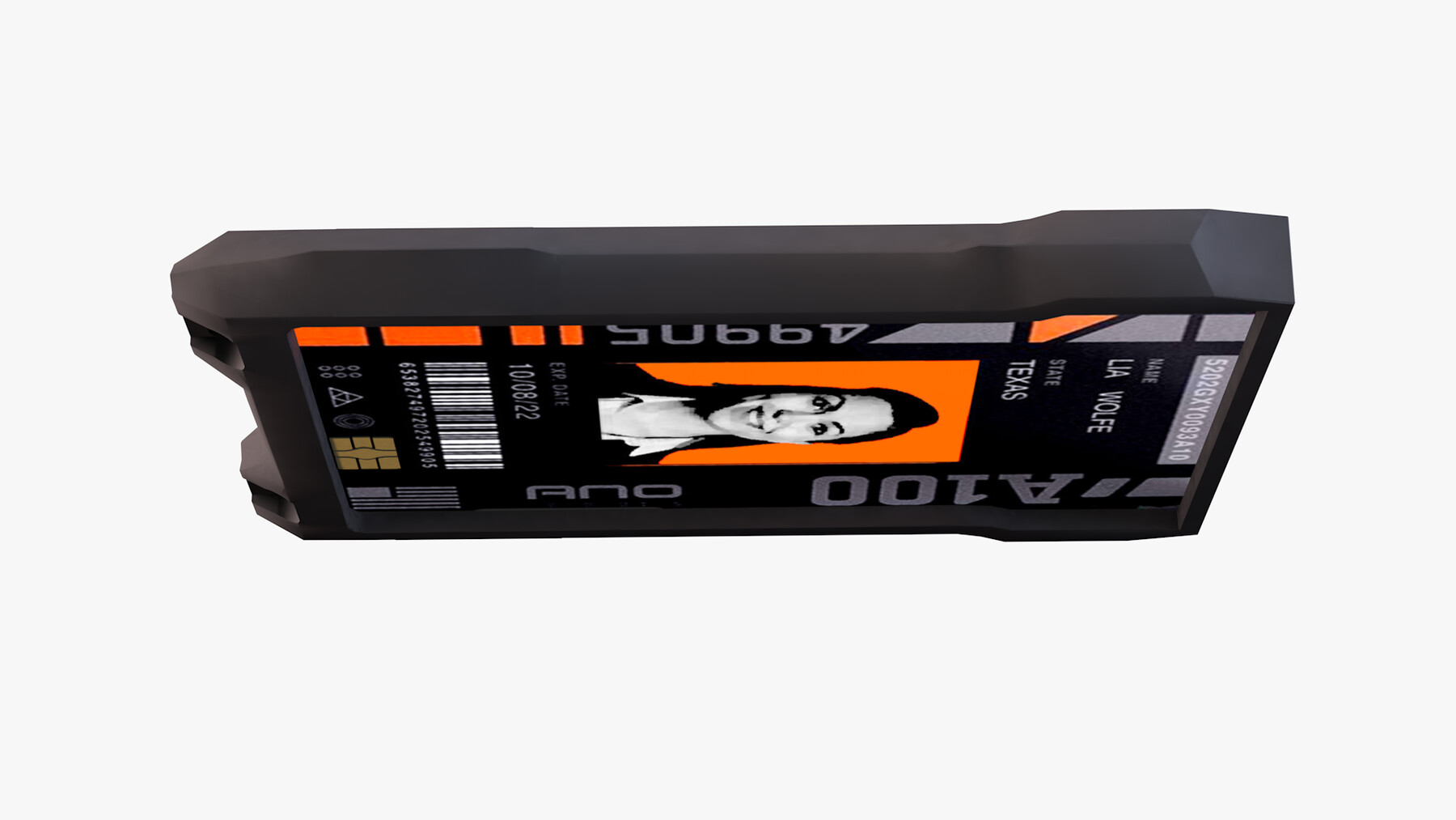 ArtStation - Sci Fi Id Card | Game Assets