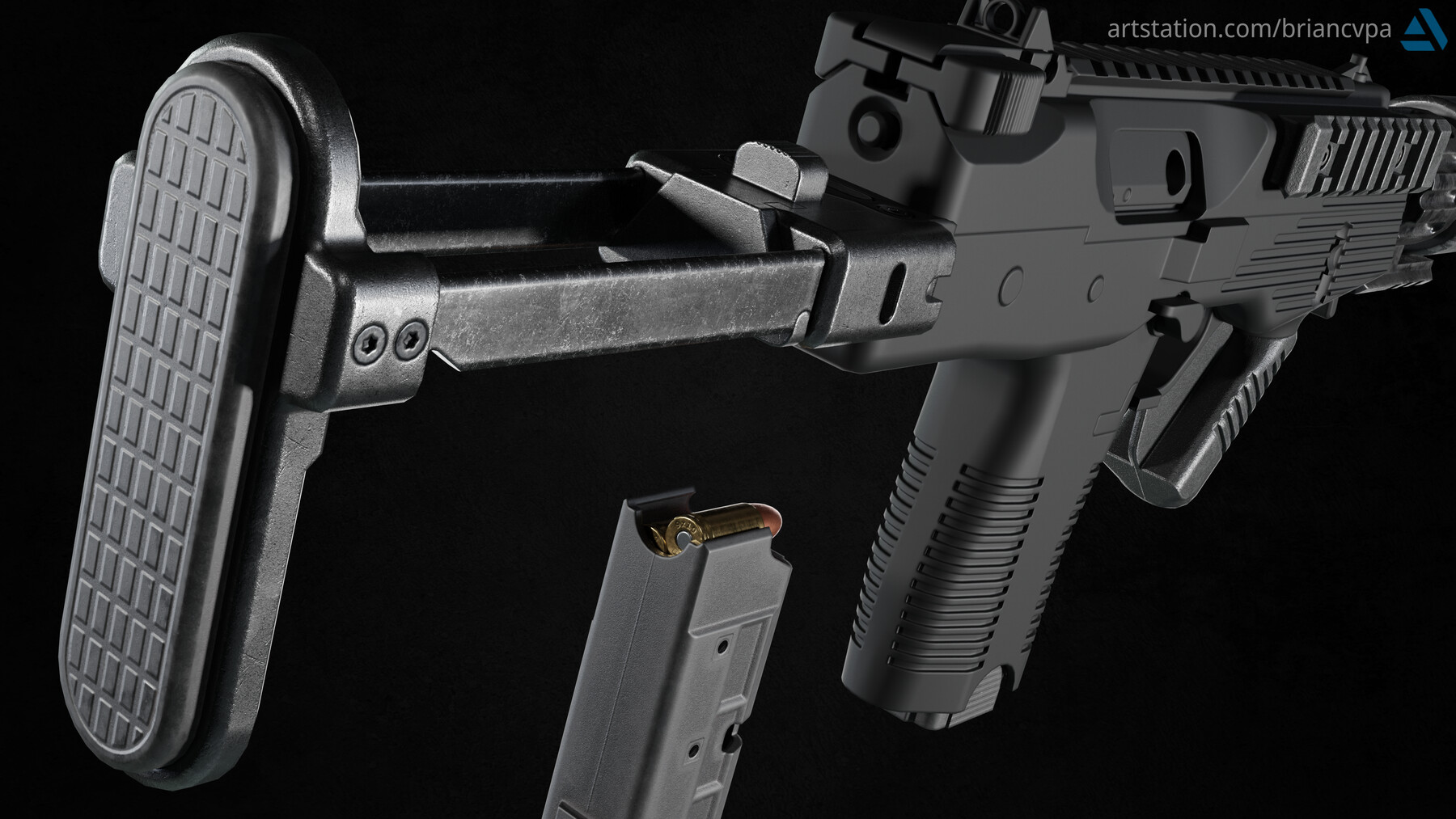 ArtStation - B&T MP9 Expansion Pack | Game Assets