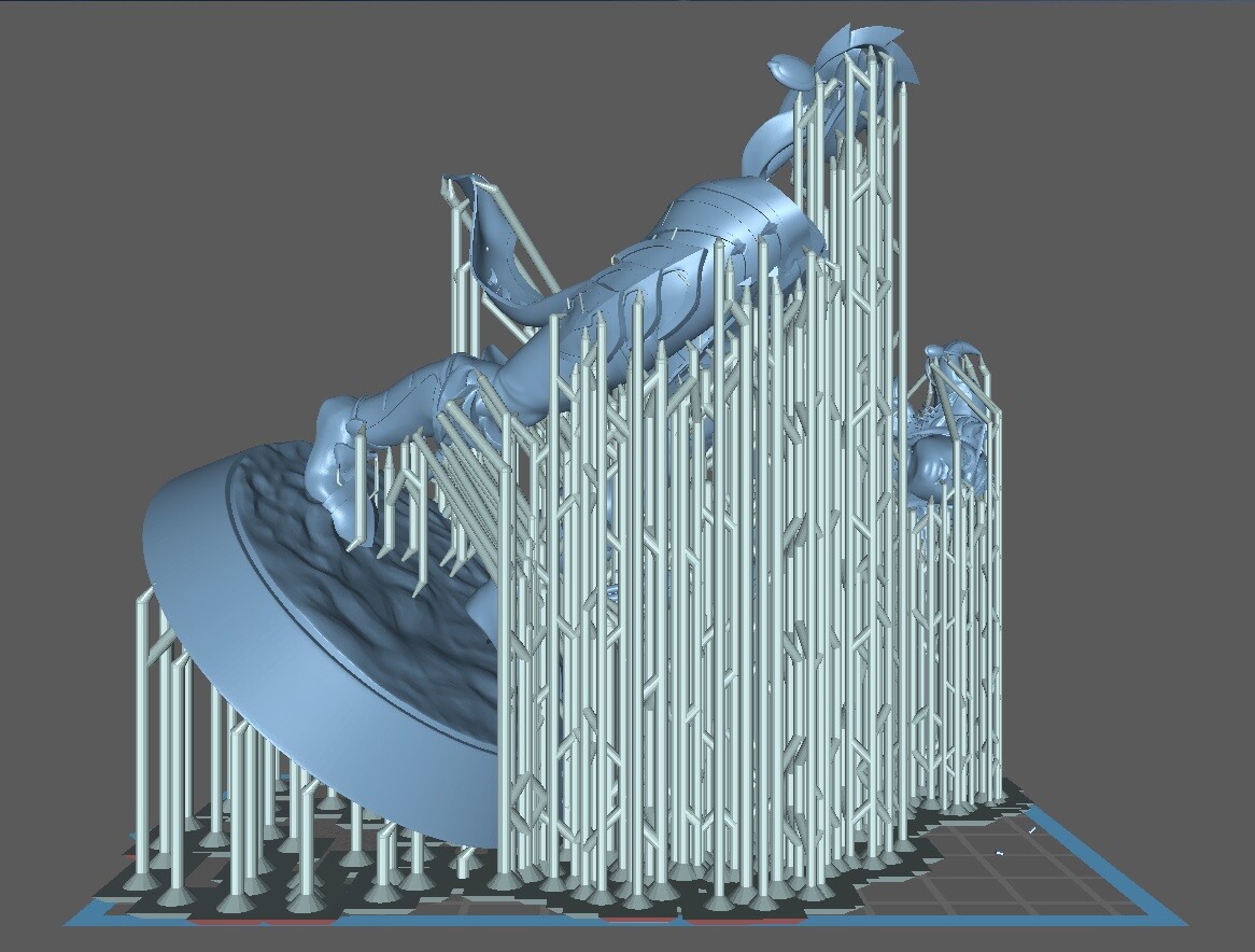 ArtStation - lextrasza World Of Warcraft STL pre supported | Resources