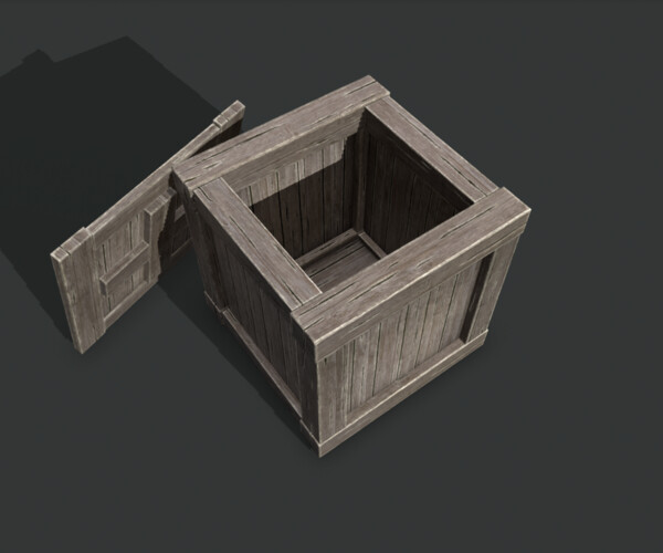 ArtStation - Wooden boxes | Game Assets