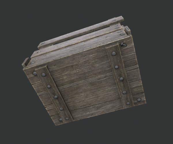 ArtStation - Wooden boxes | Game Assets