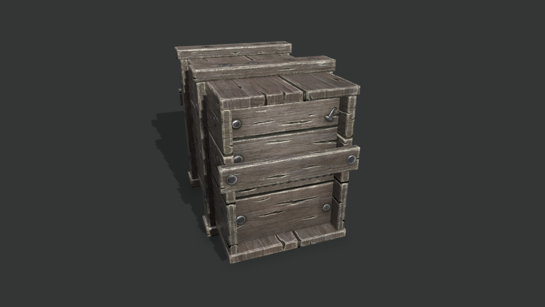 ArtStation - Wooden boxes | Game Assets