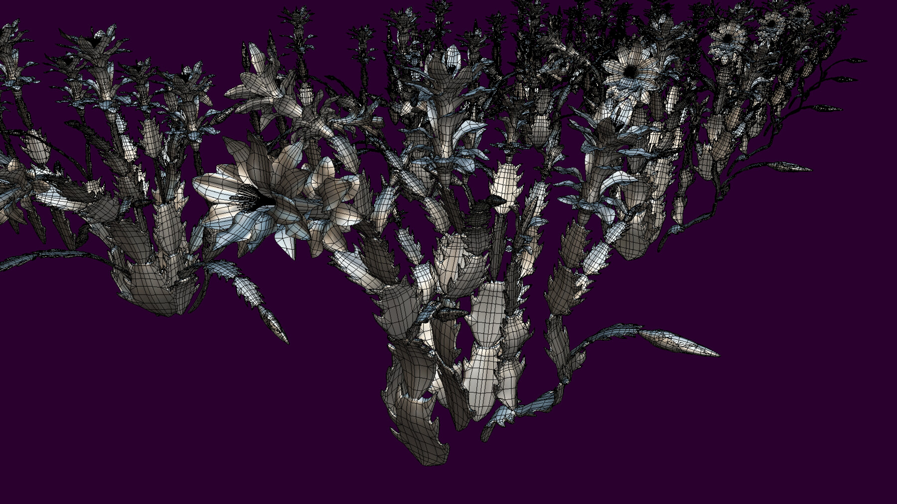 ArtStation - Flower Christmas Cactus | Game Assets