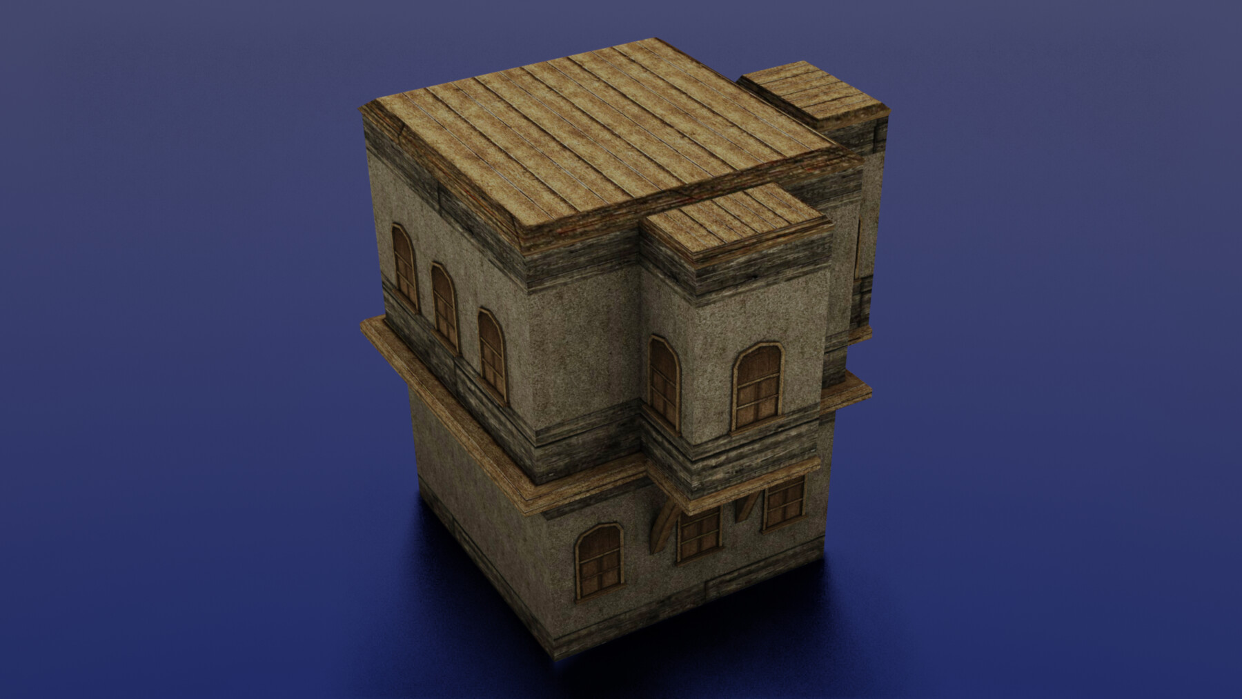 ArtStation - BUILDING LOW POLY GAMEREADY | Game Assets