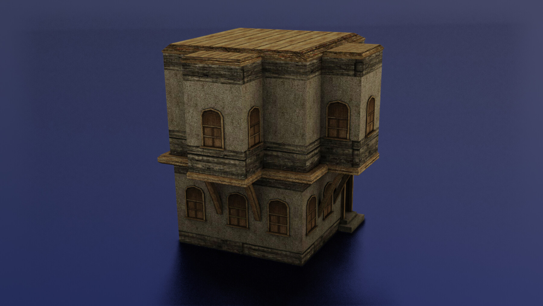 ArtStation - BUILDING LOW POLY GAMEREADY | Game Assets