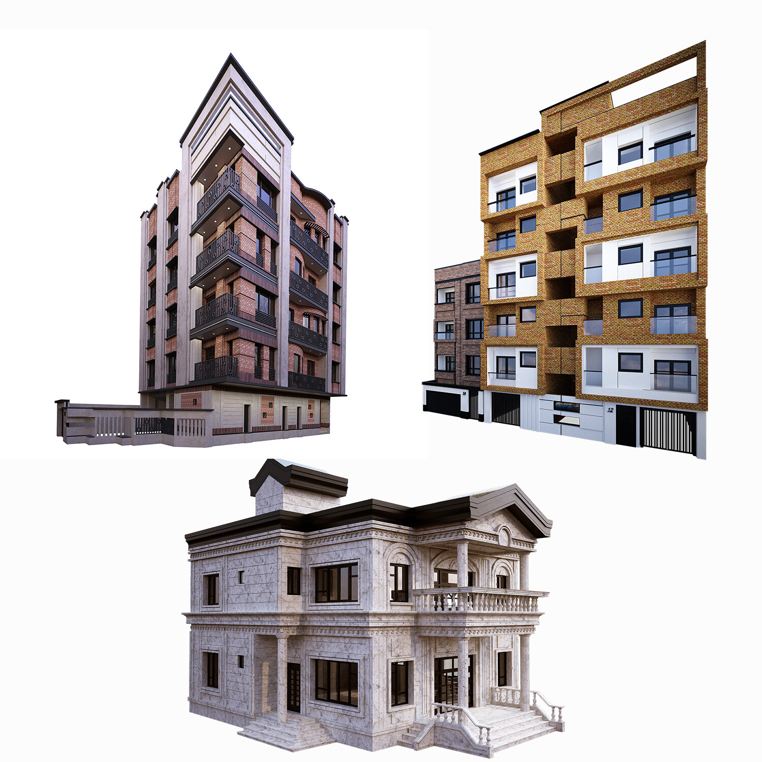 ArtStation - 4buildings | Resources