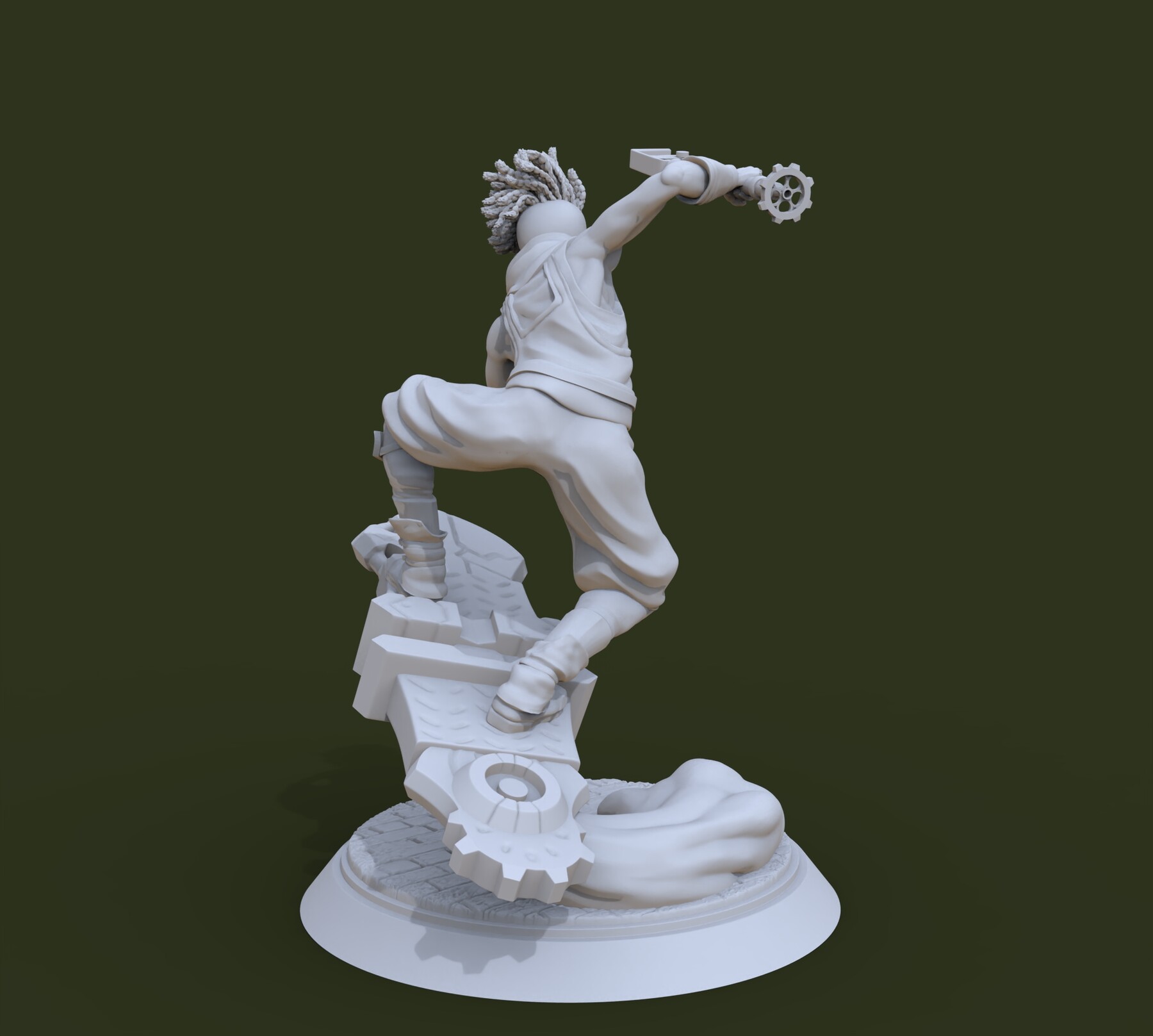 ArtStation - Ekko Arcane STL pre supported | Resources
