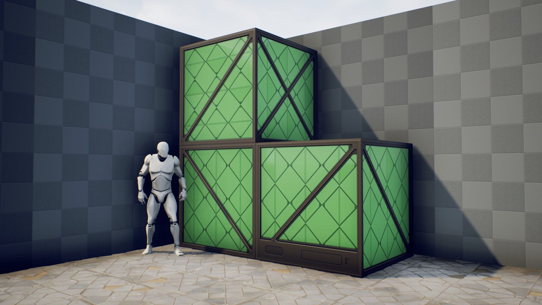 ArtStation - Stylized Stone Floor Tile - Substance 3D Designer | Resources