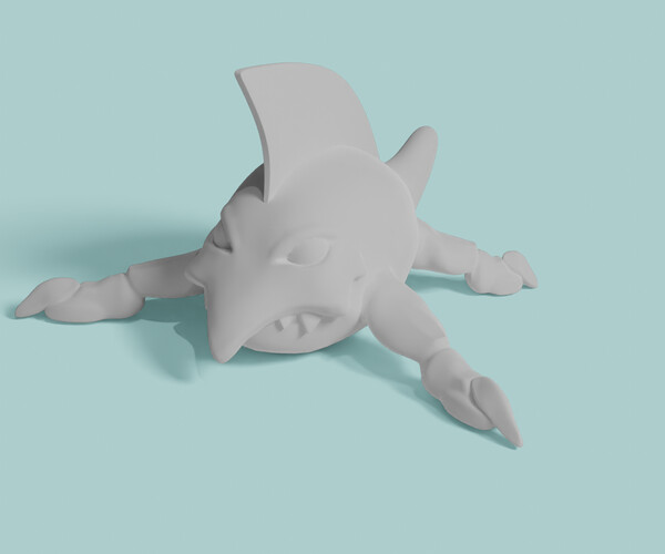 ArtStation - DIGIMON: BETAMON STL (3D PRINTING) | Resources