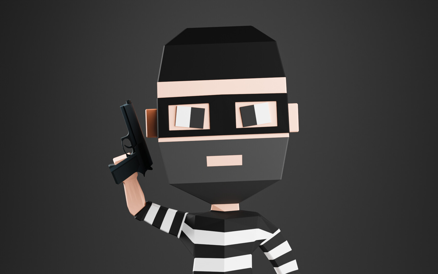 ArtStation - 3D Low Poly Characters Pack Of 3 - Marty, Lil Ricky, Jacob ...