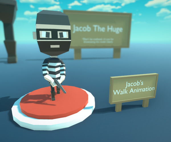 ArtStation - 3D Low Poly Characters Pack Of 3 - Marty, Lil Ricky, Jacob ...