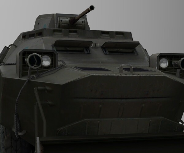 ArtStation - GAZ BRDM-2 | Resources