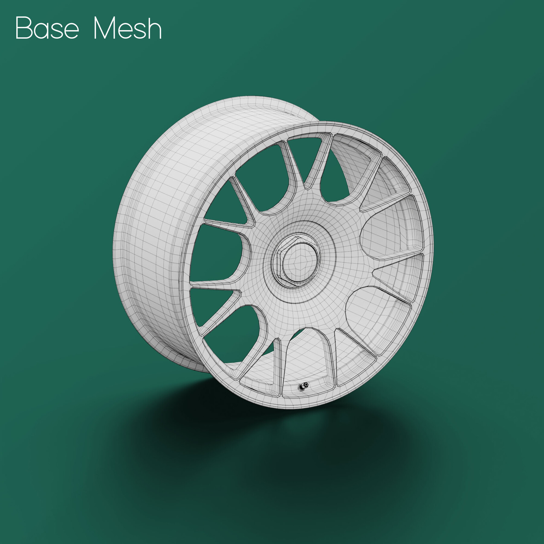 ArtStation - Rotiform TUF-R (Option 2) Rim/Wheel 3D Model | Resources