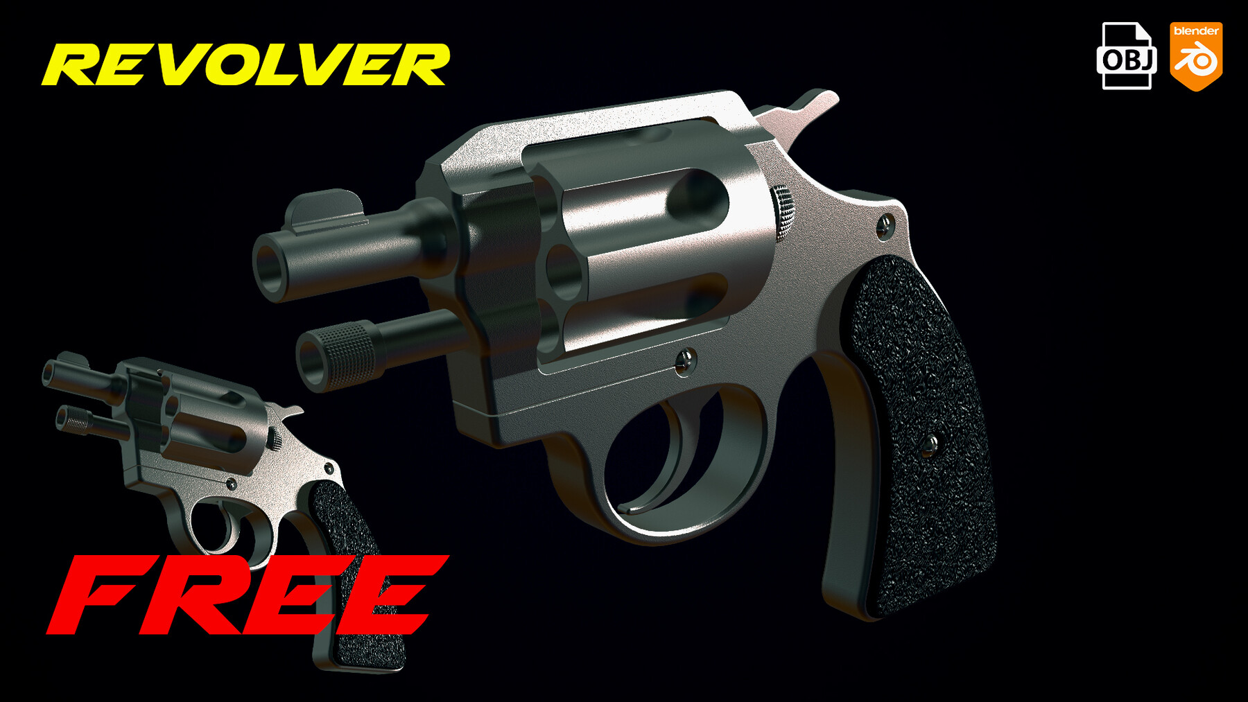 ArtStation - FREE REVOLVER | Resources