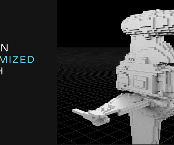 ArtStation - 3D VOXEL SPACESHIP Collection #4 | Resources