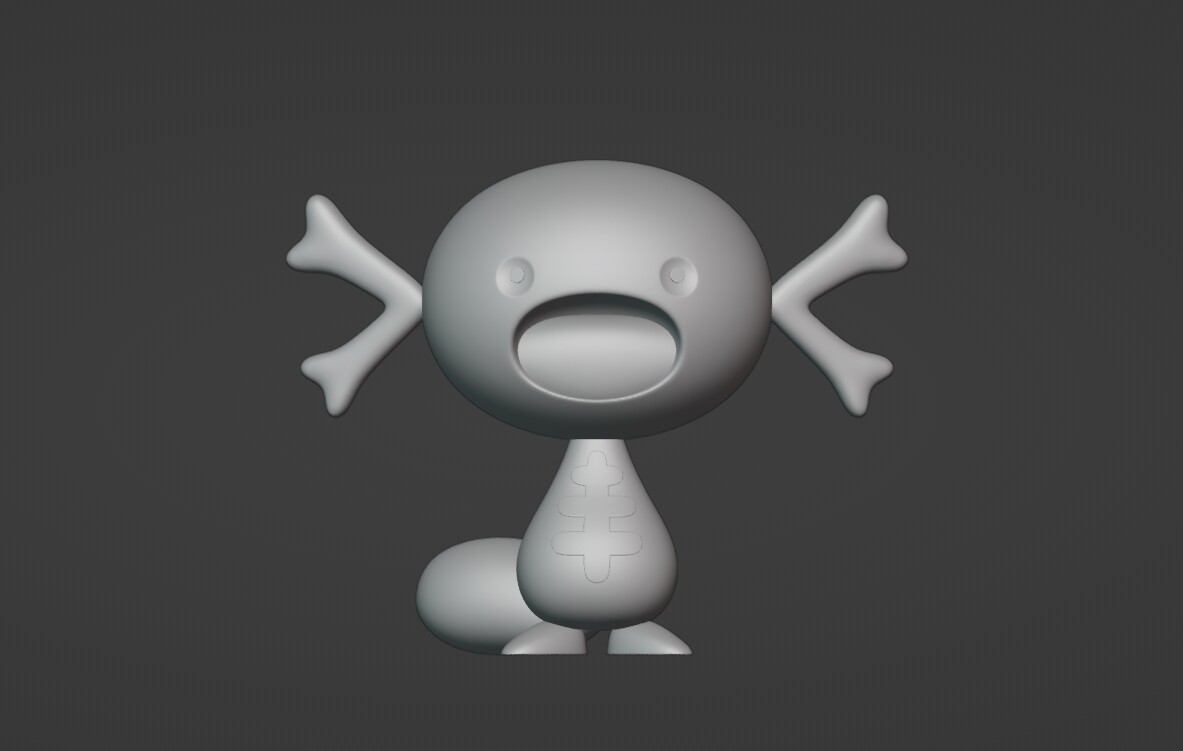 ArtStation - Paldean Wooper - 3D print | Resources