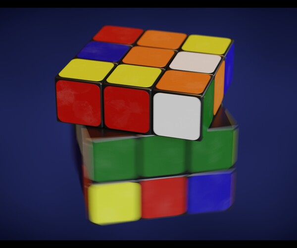 ArtStation - Rubik's cube animation | Resources