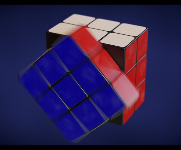 ArtStation - Rubik's cube animation | Resources