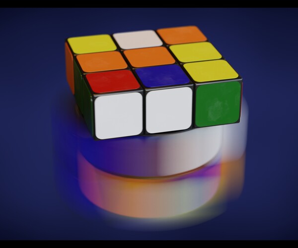 ArtStation - Rubik's cube animation | Resources