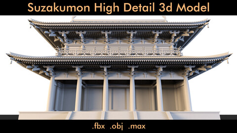 ArtStation - Pagoda- 3d Model | Resources