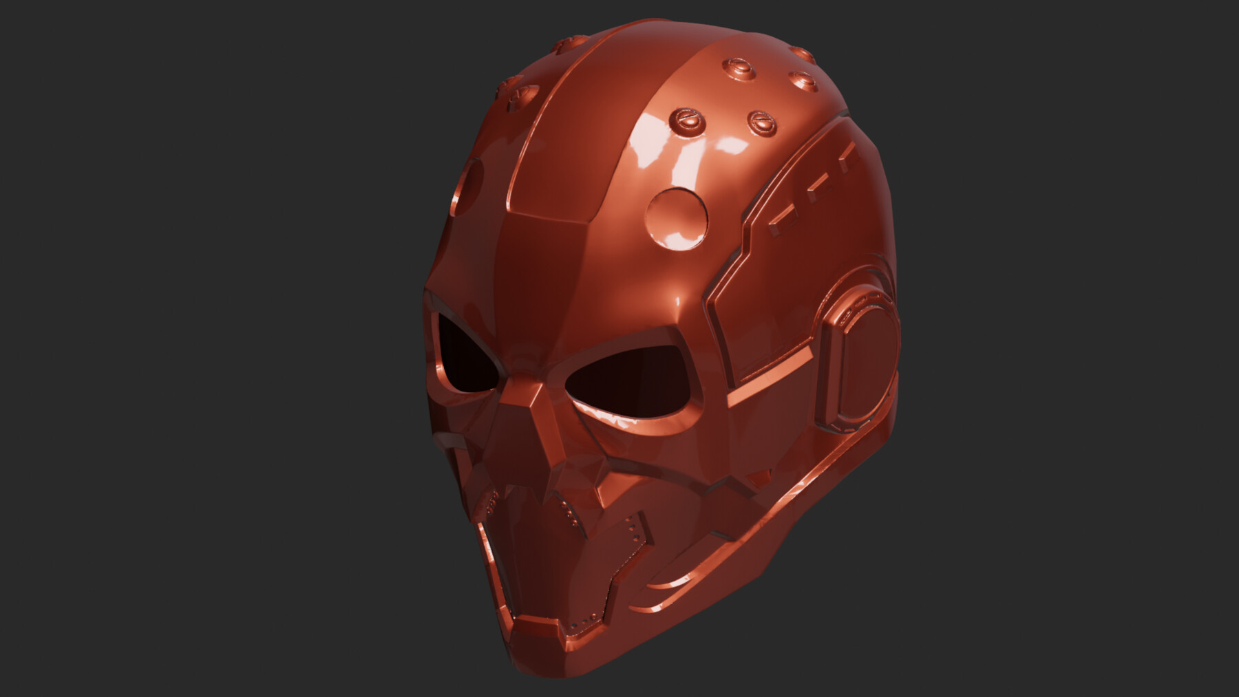 ArtStation - Printable Cyber Demon Helmet (STL) | Resources