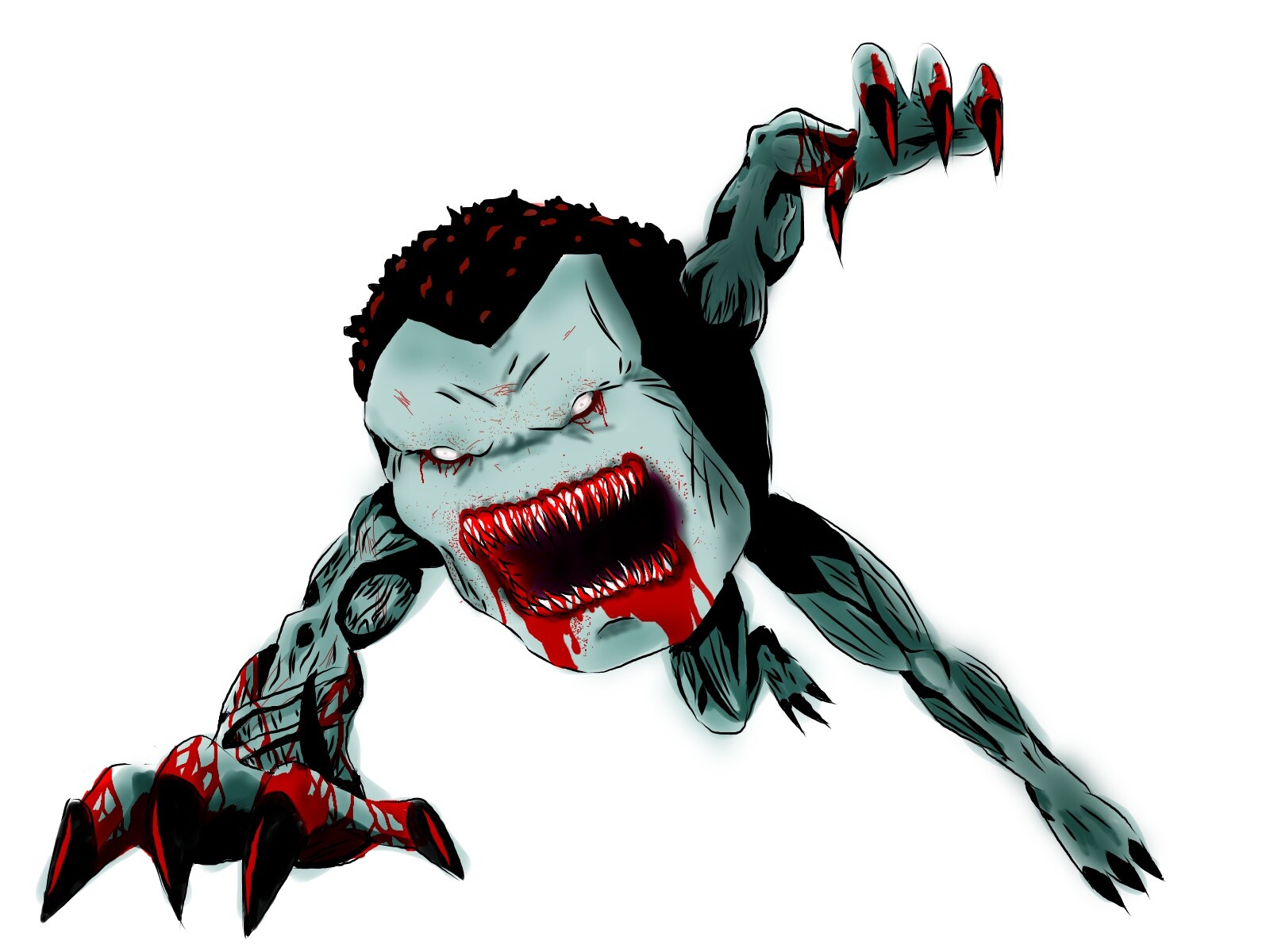 ArtStation - big head monster | Artworks