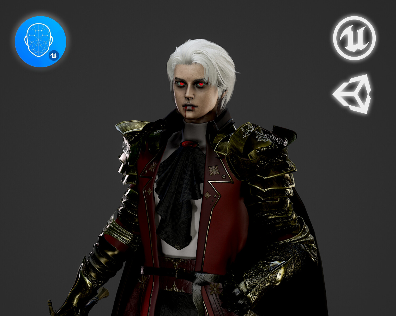 ArtStation - Vampire Knight Dracula | Game Assets