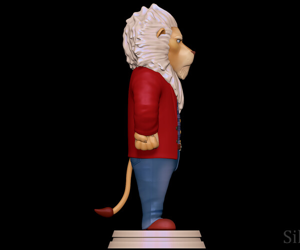 ArtStation - Clay Calloway - Sing 2 3D print model | Resources