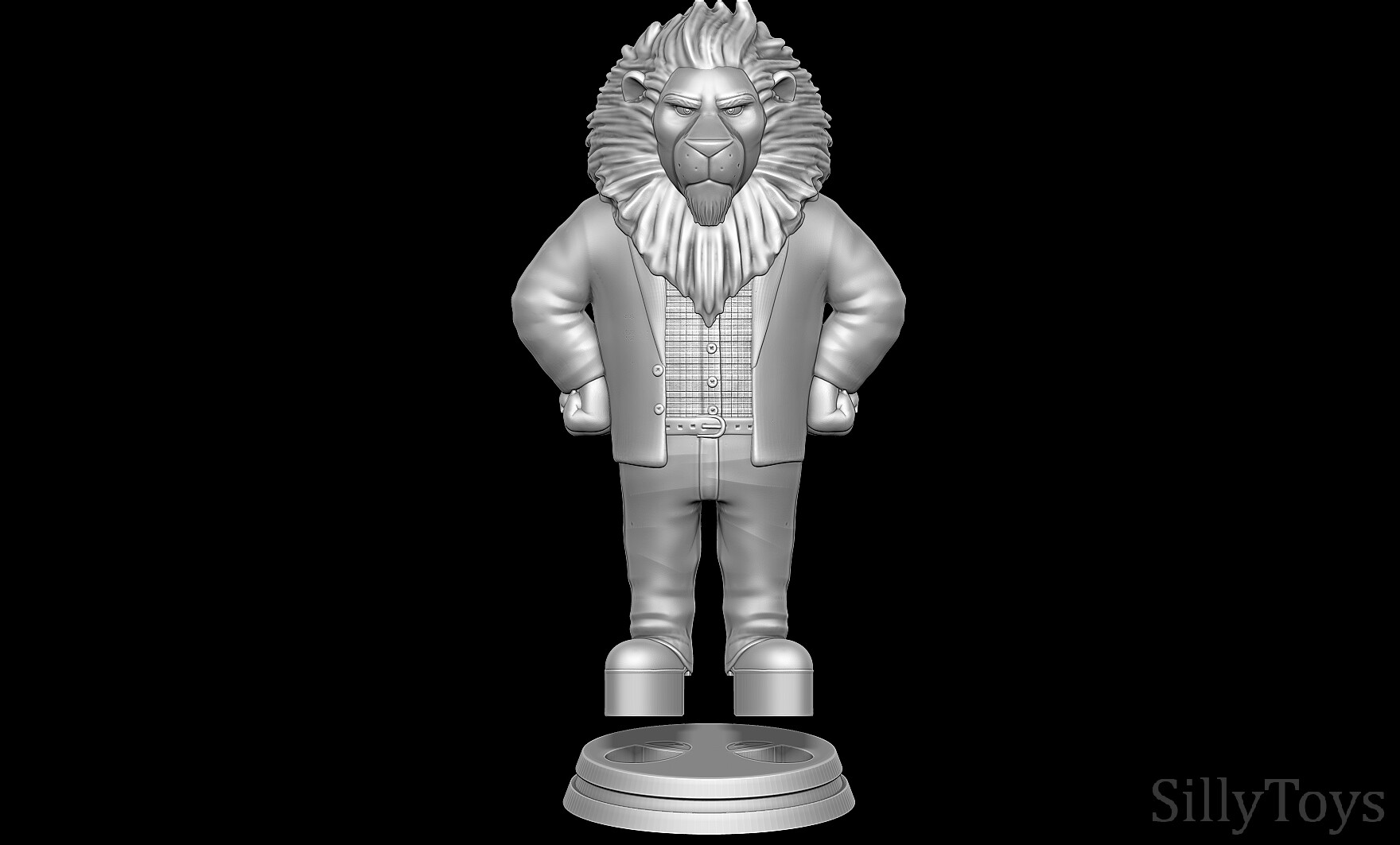 ArtStation - Clay Calloway - Sing 2 3D print model | Resources