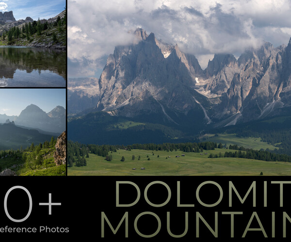 ArtStation - Dolomite Mountains - Reference Pack | Resources