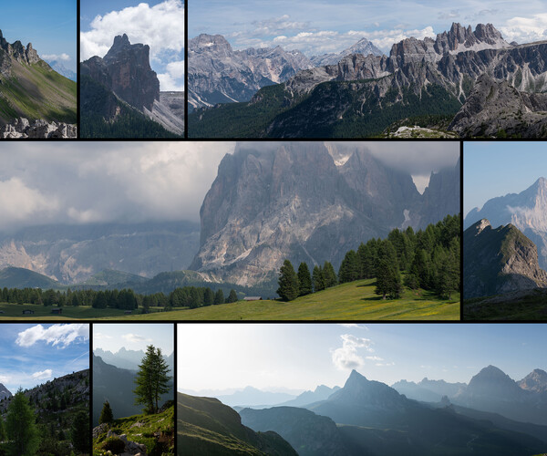 ArtStation - Dolomite Mountains - Reference Pack | Resources