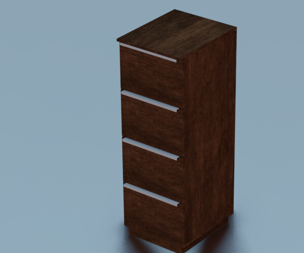 ArtStation - WOODEN DRAWER LOW POLY GAMEREADY | Game Assets